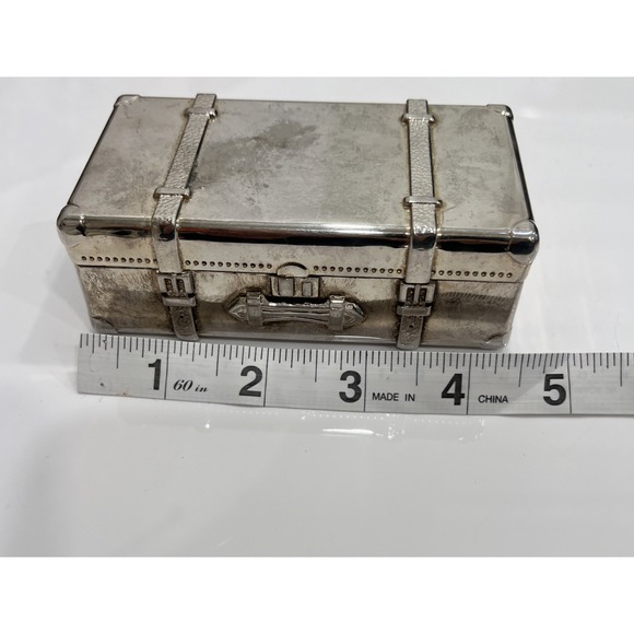 Storage & Organization | 1991 Godinger Silver Plated Red Velvet ...